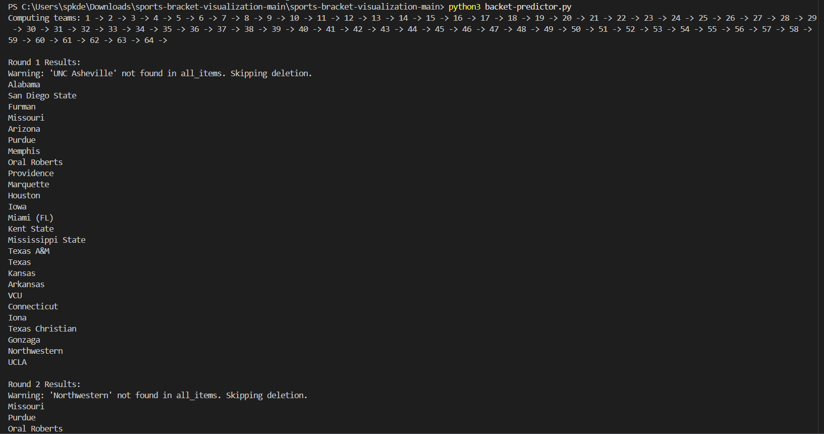 Sean King's Projects